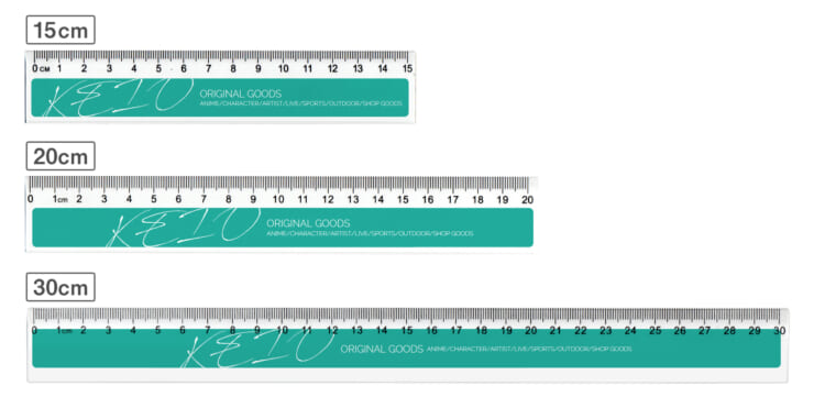 オリジナル定規 | オリジナルグッズのOEM製作 株式会社ケイオー